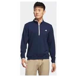 Sweatshirt Adidas PERFORMANCE "CORE LTWT 1/4 Z", Herren, Gr. M, blau (collegiate navy), Obermaterial: 100% Polyester, Sweatshirts Sweatshirt