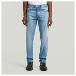 G-Star Raw Tapered-fit-Jeans G-STAR "Morry FWD 3D Regular Tapered", Herren, Gr. 34, L&auml;nge 34, blau (faded rhine blau), Denim/Jeans, Obermaterial: 100% Baumwolle, gerade, unten schmal normal, Jeans