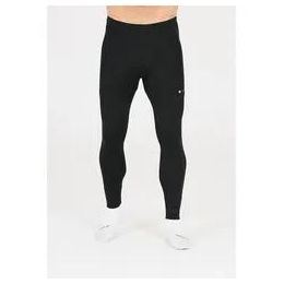 Sporthose Virtus "Jasp", Herren, Gr. M, US-Gr&ouml;&szlig;en, schwarz, 89% Polyamid, 11% Elasthan, unifarben, lang, Hosen Sporthose, mit 4-Wege-Stretch