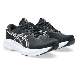 Laufschuh asics "GEL-EXCITE 11", Damen, Gr. 40,5, schwarz, meteor grau, Textil, Schuhe Laufschuh