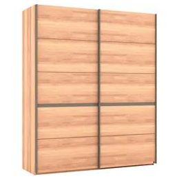 Schwebet&uuml;renschrank Musterring "Sorrent, Kleiderschrank, Schrank, Schiebet&uuml;ren", braun, B:200cm H:236cm, Schr&auml;nke, Schwebet&uuml;renschrank, T&uuml;ren in Eiche massiv mit Kassetten-Optik, verschiedene Ma&szlig;e verf&uuml;gbar