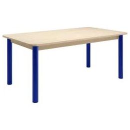Esstisch Tom Tailor HOME "COLOR TABLE", light oak 05, cobalt blau 04, light oak 05, B:180cm H:76cm T:100cm, Tische, Esstisch, Esstisch, 4-Fu&szlig;, 3 Gr&ouml;&szlig;en, 3 Dekorfarben, 4 Fu&szlig;farben, ABS-Kante