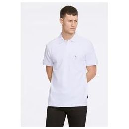 Poloshirt Junk De Luxe "Poloshirt Relaxed Fit", Herren, Gr. XXL, wei&szlig;, Obermaterial: 100% Baumwolle, l&auml;ssig geschnitten, Shirts
