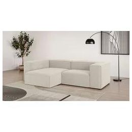 Ecksofa OTTO HOME "HAILY L-Form links/rechts, Modularsofa, Sitztiefe 70/130 cm", beige (hellbeige), B:260cm H:72cm T:160cm, 100% Polyester, Sofas, Ecksofa, als Modul oder separat verwendbar, f&uuml;r individuelle Zusammenstellung