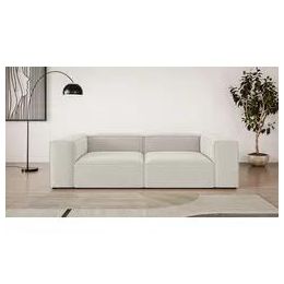 Big-Sofa OTTO HOME "XL HAILY Modularsofa extra tief, Sitztiefe 100 cm", beige (creme), B:260cm H:72cm T:130cm, 100% Polyester, Sofas, Big-Sofa, als Modul oder separat verwendbar, f&uuml;r individuelle Zusammenstellung