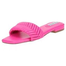 Pantolette Steve Madden "Steve Madden Sandalen Lederimitat", Damen, Gr. 37, rosa (fuchsia), Lederimitat, Schuhe Pantolette