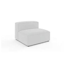 Sessel OTTO HOME "HAILY Sofa-Mittelelement, Ma&szlig;e B/T/H: 100/100/72 cm", grau (hellgrau), B:100cm H:72cm T:100cm, 100% Polyester, Sessel, Sessel, als Modul oder separat verwendbar, f&uuml;r individuelle Zusammenstellung