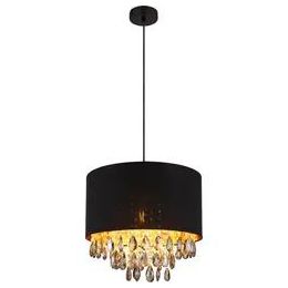 Globo LIGHTING H&auml;ngeleuchte "COLETTA", schwarz, 1 Stk., Leuchten, H&auml;ngelampe/Pendelleuchte/Esszimmer/Wohnzimmer/Esstisch, H&auml;ngeleuchte