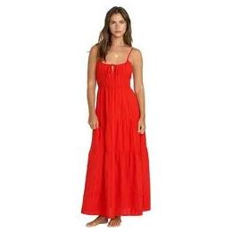 Maxikleid Billabong "Red Aloha", Damen, Gr. XS, US-Gr&ouml;&szlig;en, rot (rot aloha), [ Fabric] Cotton, Kleider Maxikleid