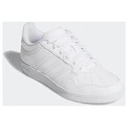 Sneaker Adidas SPORTSWEAR "HOOPS 4.0", Damen, Gr. 40,5, schwarz-wei&szlig; (cloud wei&szlig;, cloud wei&szlig;, core schwarz), Synthetik, Schuhe Sneaker