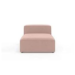 Chaiselongue OTTO HOME "HAILY Liegesessel, Loungem&ouml;bel zum Relaxen, Ma&szlig;e B/T/H: 100/130/72 cm", rot (coral), B:100cm H:72cm T:130cm, 100% Polyester, Sofas, Chaiselongue, als Modul oder separat verwendbar, f&uuml;r individuelle Zusammenstellung