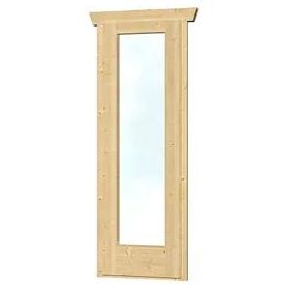 Skan Holz Fenster SKANHOLZ "Panoramafenster", beige (natur), B:60cm H:192,5cm, Glas, Massivholz, Fenster, 57 x 193 cm