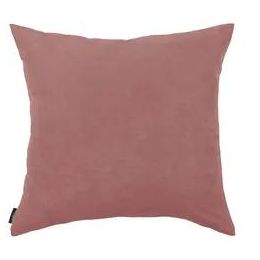 Dekokissen HOMING "Monaco" Gr. 1, rosa (altrosa, unifarben), B:50cm L:50cm, Polyester, Dekokissen_Sitzkissen_Kissenh&uuml;llen, Pflegeleicht