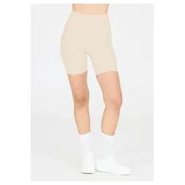 ENDURANCE ATHLECIA Shorts ATHLECIA "Aliya", Damen, Gr. 44, EURO-Gr&ouml;&szlig;en, beige, 75% Polyamid, 25% Elasthan, unifarben, kurz, Hosen Shorts, Mit Quick-Dry-Funktion
