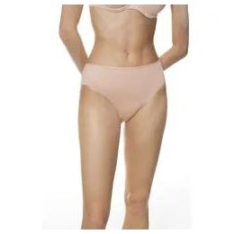 Slip Mey "Joan", Damen, Gr. 40, beige (cream tan), Single Jersey, Obermaterial: 77% Polyamid, 23% Elasthan, k&ouml;rpernah, Unterhosen Slip, flacher Bund, kein Einschneiden