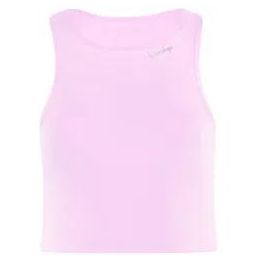 Tanktop WINSHAPE "AET135LS", Damen, Gr. L, rosa (lavender rose), 85% Polyester, 15% Elasthan, Rundhals, Tops Tanktop, Functional Light and Soft