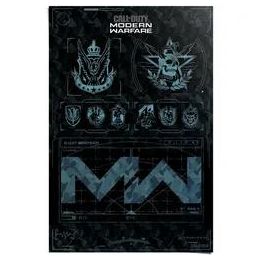 Poster Reinders "Call of Duty Modern Warfare Game", schwarz (farbe bild(er): schwarz), B:61cm H:91,5cm, Papier, Bilder, Poster
