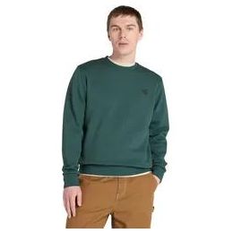 Sweatshirt Timberland "Silicon Badge (BB) Crew Neck", Herren, Gr. 3XL, gr&uuml;n (gr&uuml;n gables), Obermaterial: 80% Baumwolle, 20% Polyester, Sweatshirts Sweatshirt