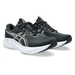 Laufschuh asics "GEL-EXCITE 11", Damen, Gr. 48, schwarz (schwarz, meteor grau), Textil, Schuhe Laufschuh