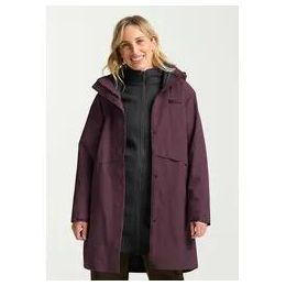 3-in-1-Funktionsmantel Jack Wolfskin "BAYLIGHT 3IN1 COAT W", Damen, Gr. XS, amaranth, Obermaterial: 100% Polyester. Futter: 100% Polyester. Innenjacke: 100% Polyester. Futter: 100% Polyester, M&auml;ntel