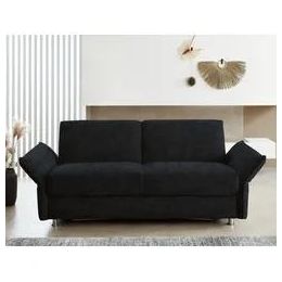 Schlafsofa Bali "LINA, Dauerschlaffunktion, 140 u. 160 er Breiten", grau (anthrazit), B:234cm H:14cm, 100% PES, Sofas, Schlafsofa, durchgehender Lattenrost mit 6-facher H&auml;rtegradregulierung