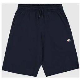 Jerseyhose Champion, Jungen, Gr. S (128/134), N-Gr, blau (nny), Obermaterial: 100% Baumwolle, Hosen Jerseyhose, f&uuml;r Kinder, mit sportlichem Stil, mit Logodruck, mit Tunnelzug