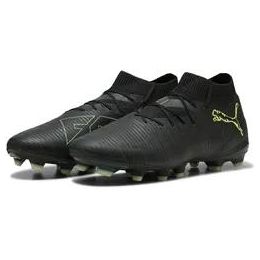 Fu&szlig;ballschuh Puma "FUTURE 8 PRO FG/AG Fu&szlig;ballschuhe Erwachsene", Herren, Gr. 41, gelb (schwarz fizzy light gr&uuml;n terrain gelb), Obermaterial: Textil, Synthetik. Futter: Textil, Synthetik. Innensohle: Textil. Laufsohle: Synthetik, Schuhe Fu&szlig;ballschuh