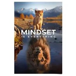 Poster Reinders "Mindset is Everything", bunt (farbe bild(er): mehrfarbig), B:61cm H:91,5cm T:0,1cm, Bilder, Poster, Hobbyraum - Mehrfarbig - 150 gr. Papier - Tiere - 61x91,5 cm