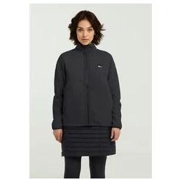Fleecejacke Jack Wolfskin "SUMETRO FZ W", Damen, Gr. XXL (48), schwarz, Obermaterial: 100% Polyester. Futter: 100% Polyester, Jacken Fleecejacke