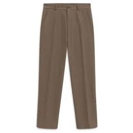 Chinohose Bugatti "Cozy Times", Damen, Gr. 33, L&auml;nge 30, beige (40, beige), 68% Polyester, 28% Viskose, 4% Elasthan, unifarben, gerade, unten schmal, Hosen Chinohose, Tapered Fit mit Soft Touch
