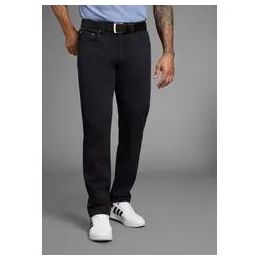 MAN'S WORLD 5-Pocket-Hose MAN'S WORLD, Herren, Gr. 52, N + U Gr, marine, Obermaterial: 98% Baumwolle, 2% Elasthan, comfort fit lang, Hosen 5-Pocket-Hose, Stretchhose mit Dehnbund