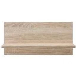 Wandboard KOCHSTATION "KS-Mali", braun (eichefarben), B:50cm, Regale, Wandboard, Breite 50 cm