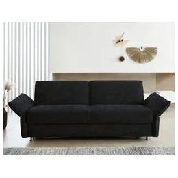 Schlafsofa Bali "LINA, Dauerschlaffunktion, 140 u. 160 er Breiten", grau (anthrazit), B:254cm H:14cm, 100% PES, Sofas, Schlafsofa, durchgehender Lattenrost mit 6-facher H&auml;rtegradregulierung
