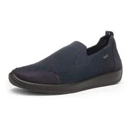 Slip-On Sneaker Ara "LISSABON", Damen, Gr. 5,5 (38,5), nachtblau, Microfaser, Textil, unifarben, Schuhe, Slipper, Sneaker in Komfortweite G (= weit)