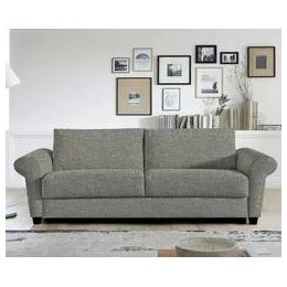 Schlafsofa Bali "ELISA Dauerschl&auml;fer in 140 und 160er Breite", grau, B:231cm, 100%PES, Sofas, Schlafsofa, komfortabler Ergoflex-Lattenrost
