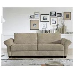 Schlafsofa Bali "ELISA Dauerschl&auml;fer in 140 und 160er Breite", braun (hellbraun), B:231cm, 100%PES, Sofas, Schlafsofa, stabile Gitterrost-Unterfederung