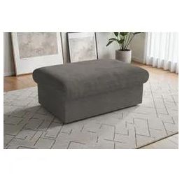 Sit & More Polsterhocker SIT & MORE "Moreno, B: 90 cm", braun (walnut), B:90cm H:43cm T:60cm, 100% Polyester, Hocker, Polsterhocker, mit Stauraum, individuell kombinierbar