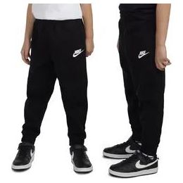 Jogginghose Nike SPORTSWEAR, Jungen, Gr. 110 (5), N-Gr, schwarz, Jersey, Obermaterial: 60% Baumwolle, 40% Polyester, unifarben, Hosen Jogginghose, f&uuml;r Kinder