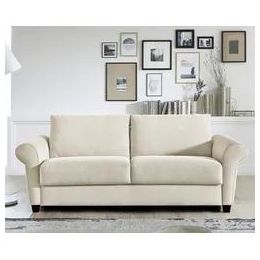 Schlafsofa Bali "ELISA Dauerschl&auml;fer in 140 und 160er Breite", beige (hellbeige), B:211cm, 92% Polyester, 8% Polyacryl, Sofas, Schlafsofa, stabile Gitterrost-Unterfederung