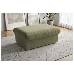 Sit & More Polsterhocker SIT & MORE "Moreno, B: 90 cm", gr&uuml;n (hellgr&uuml;n), B:90cm H:43cm T:60cm, 100% Polyester, Hocker, Polsterhocker, mit Stauraum, individuell kombinierbar