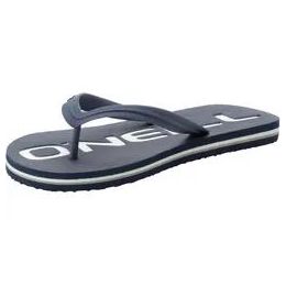 O`Neill Zehentrenner O'NEILL "PROFILE LOGO SANDALS MEN", Herren, Gr. 44, blau (marineblaus), Synthetik, Schuhe Zehentrenner