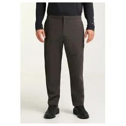 Funktionshose Jack Wolfskin "DAILY EASE PANTS M", Gr. XXL (58), Normalgr&ouml;&szlig;en, peat, Obermaterial: 96% Polyamid, 4% sonstige Fasern. Futter: 100% Polyester, Hosen Funktionshose