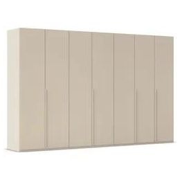 Kleiderschrank "Schrank Garderobe Ankleide Schlafzimmer Flur SERINA Eyecatcher", beige (beige (champagner)), B:351cm H:223cm T:61cm, Holzwerkstoff, LeGer Home by Lena Gercke, Schr&auml;nke, Kleiderschrank, in 6 Breiten, 3 Ausf&uuml;hrungen und mit Front Glas oder Dekor MADE IN GERMANY