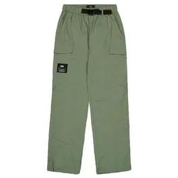 Cargohose Alpha Industries "Nylon Cargo Pants", Damen, Gr. 28, Normalgr&ouml;&szlig;en, gr&uuml;n (sage, gr&uuml;n), Obermaterial: 100% Nylon, Hosen Cargohose