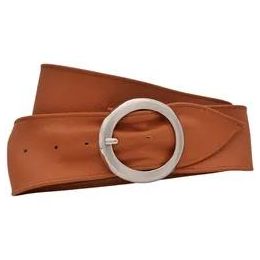 Lederg&uuml;rtel AnnaMatoni "AnnaMatoni Tailleng&uuml;rtel Ora2 Tailleng&uuml;rtel Ora2", Damen, Gr. TW90 - 105cm Gesamtl&auml;nge, braun (cognac 640), 100% Leder, G&uuml;rtel Lederg&uuml;rtel