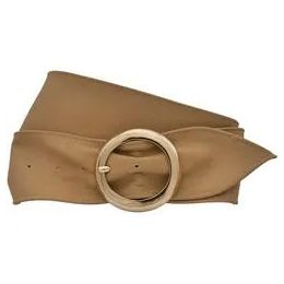 Lederg&uuml;rtel AnnaMatoni "AnnaMatoni Tailleng&uuml;rtel Ora Tailleng&uuml;rtel Ora", Damen, Gr. TW105 - 120cm Gesamtl&auml;nge, beige (beige 130), 100% Leder, G&uuml;rtel Lederg&uuml;rtel