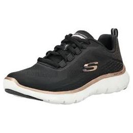 Sneaker Skechers "Skechers Sneaker Textil", Damen, Gr. 40, schwarz, Textil, Schuhe Sneaker