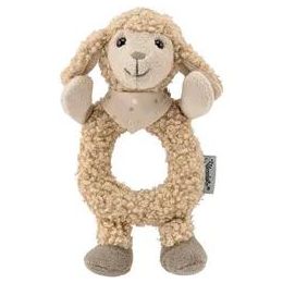 Greifling Sterntaler "Schaf Flocke", beige (sand), Greifspielzeug, KinderH:17cm, Baumwolle, Polyester, mit Rassel, H:17cm