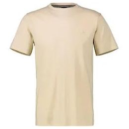 T-Shirt Lerros "Basic T-Shirt in Grossen Gr&ouml;ssen", Herren, Gr. 3XL, foam wei&szlig;, 100% Baumwolle, Rundhals, Shirts T-Shirt