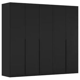 Kleiderschrank "Schrank Garderobe Ankleide Schlafzimmer Flur SERINA Eyecatcher", schwarz, B:251cm H:223cm T:61cm, Holzwerkstoff, LeGer Home by Lena Gercke, Schr&auml;nke, Kleiderschrank, in 6 Breiten, 3 Ausf&uuml;hrungen und mit Front Glas oder Dekor MADE IN GERMANY